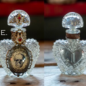 Death Potion Gothic Potion Bottle Altered Art Bottle Altar - Etsy