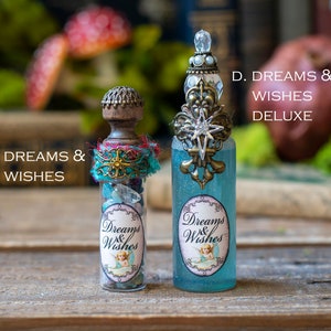 Mini Fairy Potion Bottles, Whimsical Pixie Dust Decor, Ethically Sourced Fairy Art - Etsy