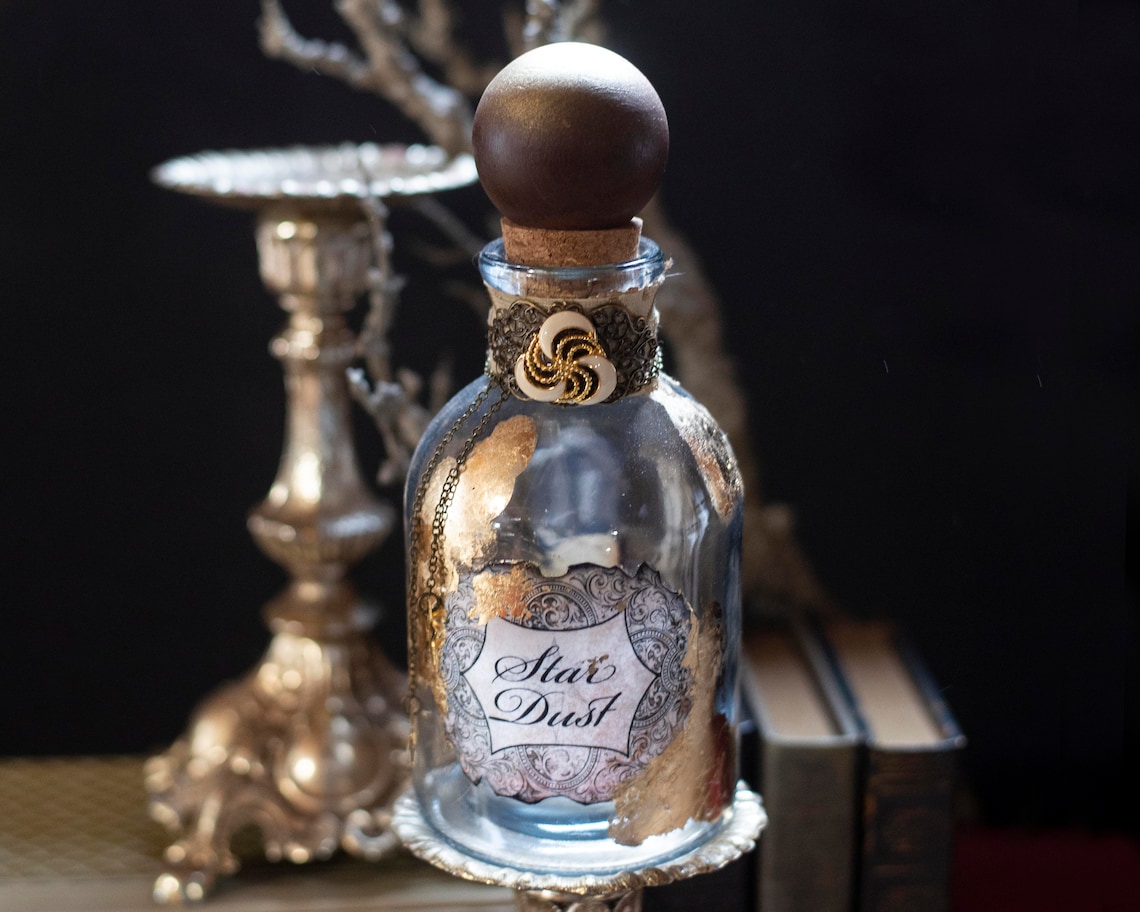 Star Dust Potion Bottle DIY Potion Bottle Make Your Own - Etsy