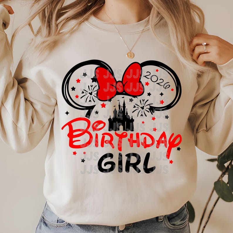 Mouse Birthday Svg, Family Birthday Girl Svg, Birthday Squad Svg ...