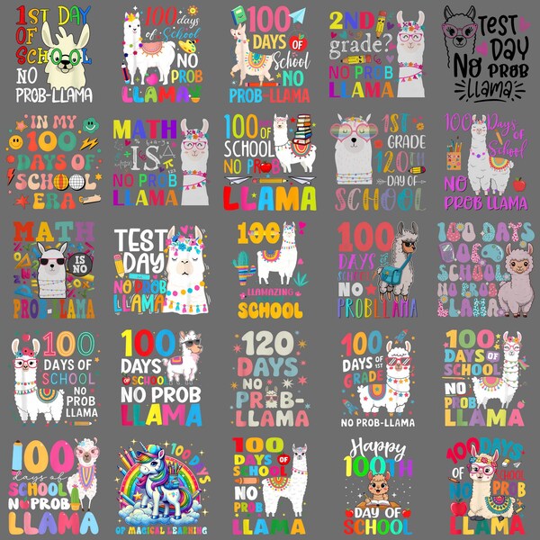 Llama School - Etsy