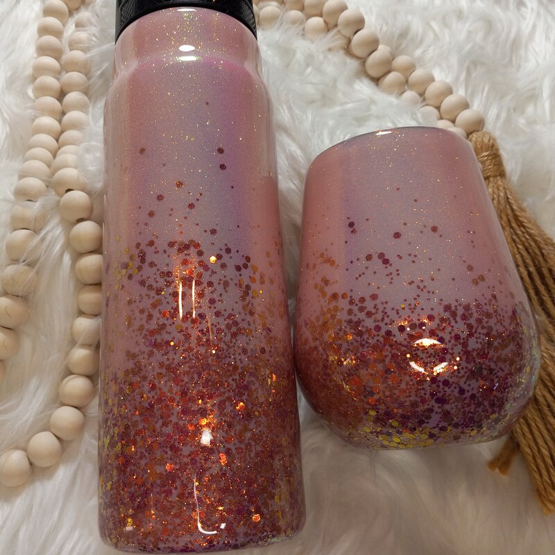 Epoxy Water Bottle - Etsy