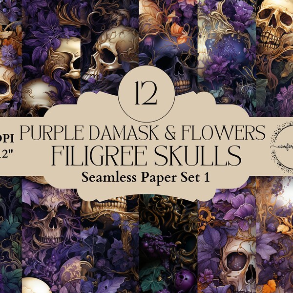 Skull Decoupage - Etsy