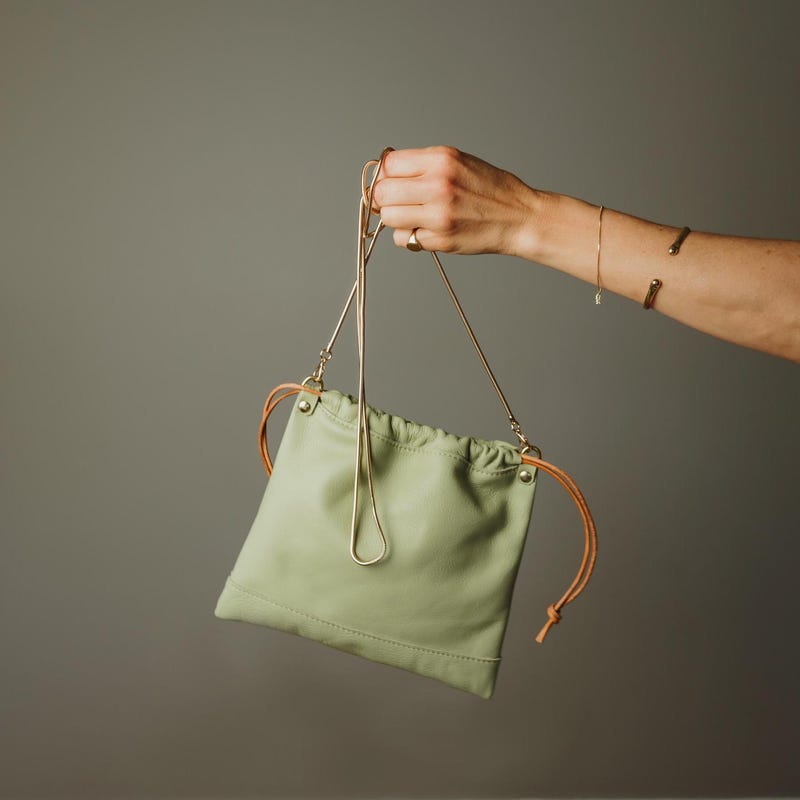 Mint Green Bag - Etsy
