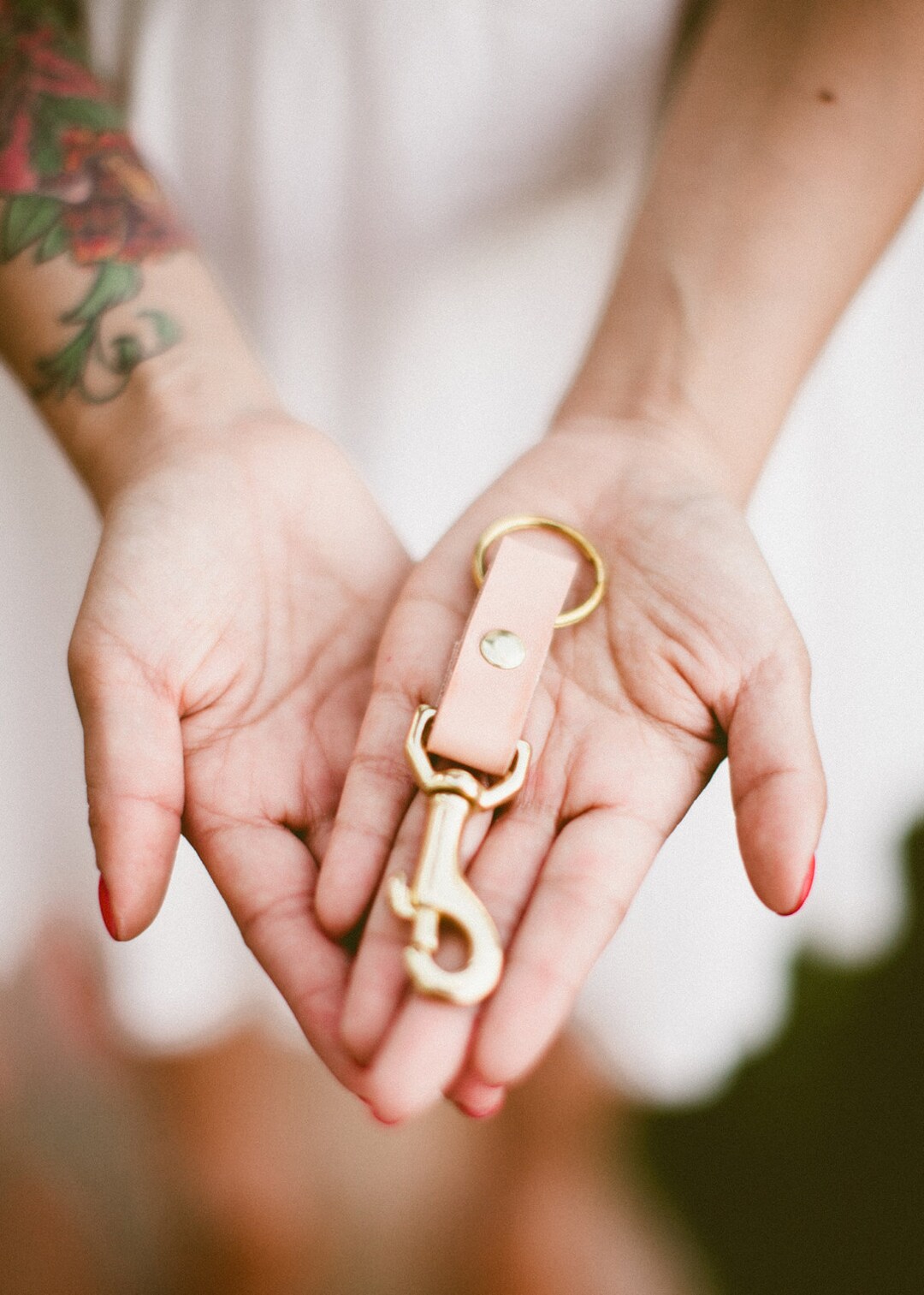 LEATHER Key Chain. Clip Keychain. Keychain. Key Fob. Key Holder ...