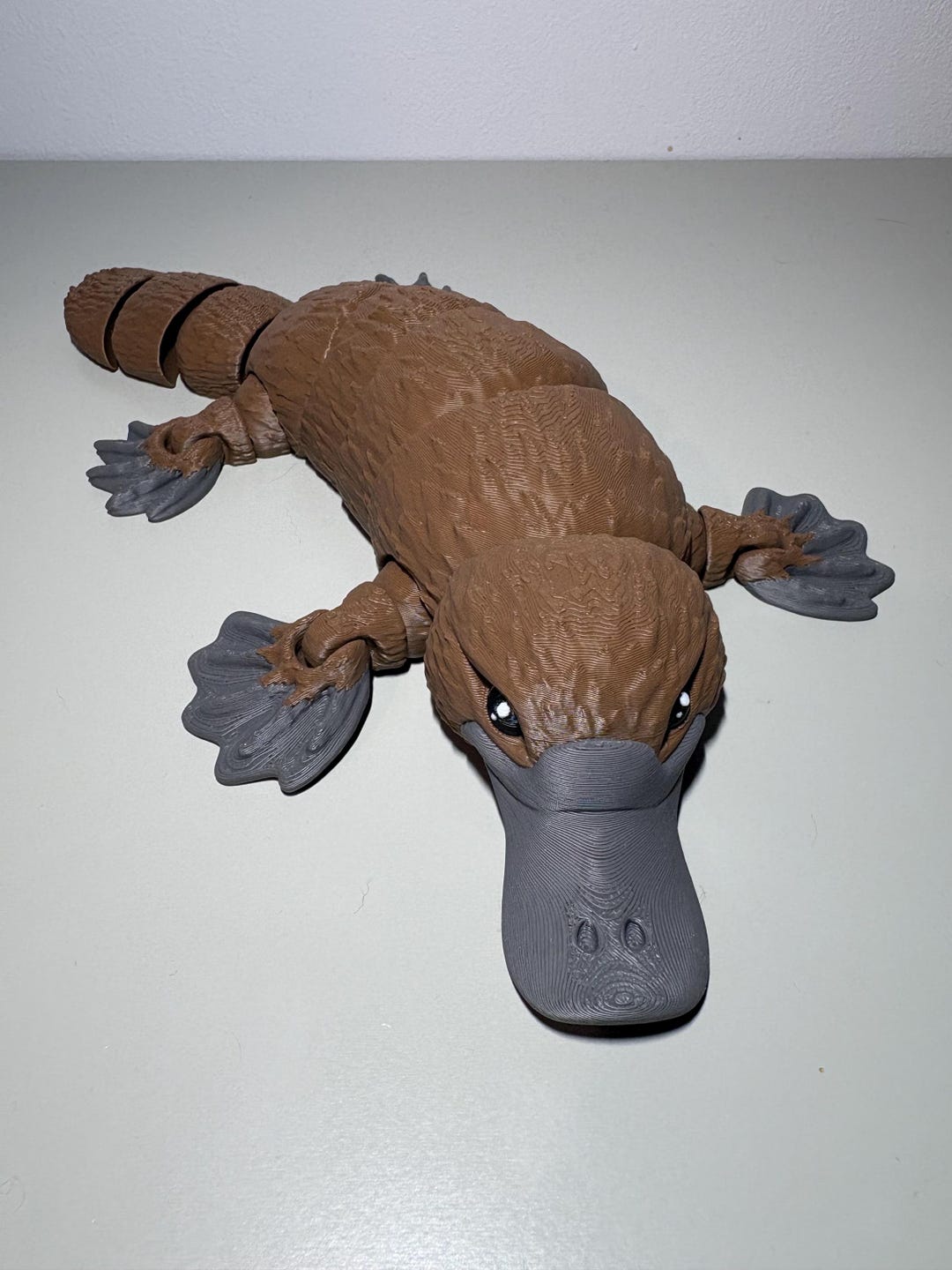 Large 3d Printed Platypus Figure Flexi - Etsy