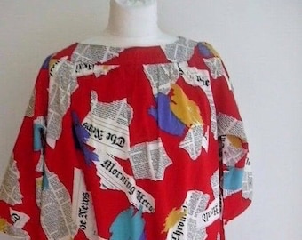 Newspaper dress | Etsy