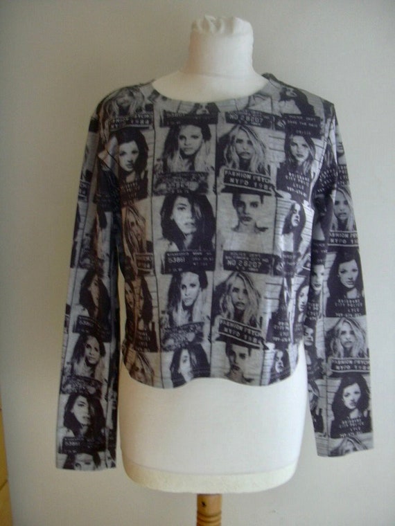 Vintage Kaylla Paris Ex Con Models Photo Print Top La… - Gem