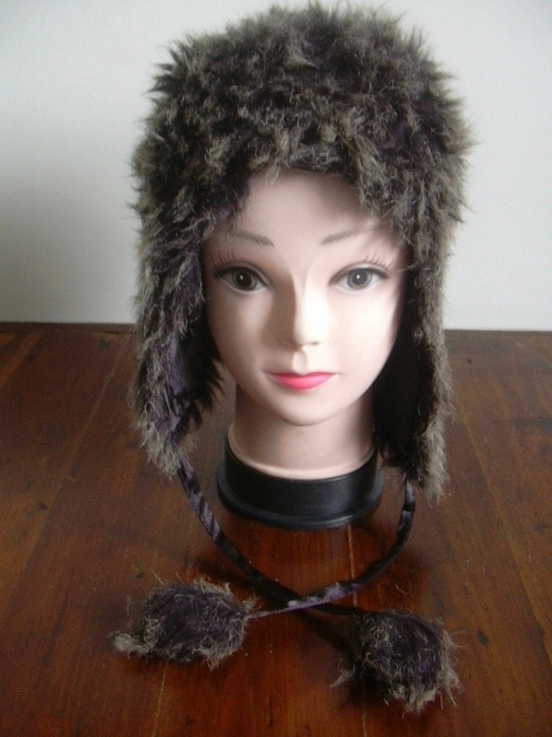 Vintage Japanese Made Faux Fur Bonnet - Etsy
