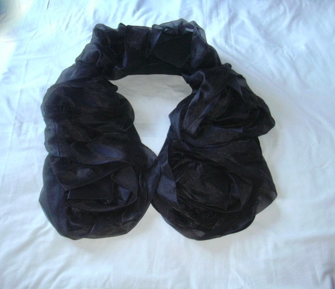 Vintage Black Floral Origami Evening Stole - Etsy