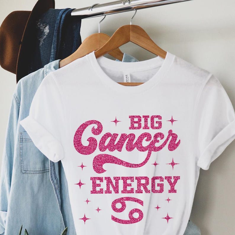 Big Cancer Energy Men Women Zodiac Birthday Queen King T-shirt - Etsy UK