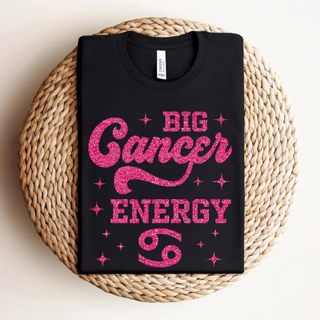 Big Cancer Energy Men Women Zodiac Birthday Queen King T-shirt - Etsy UK