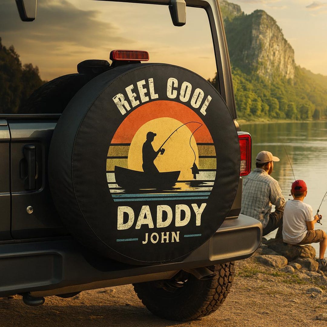 Custom Spare Tire Cover for All Sizes - Personalized Wheel Cover - Car ...