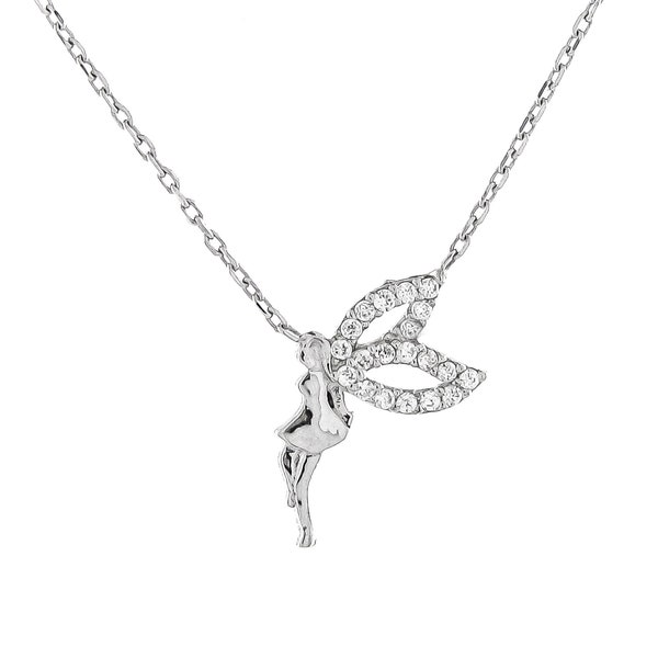 Sterling Silver Tinkerbell Charm - Etsy