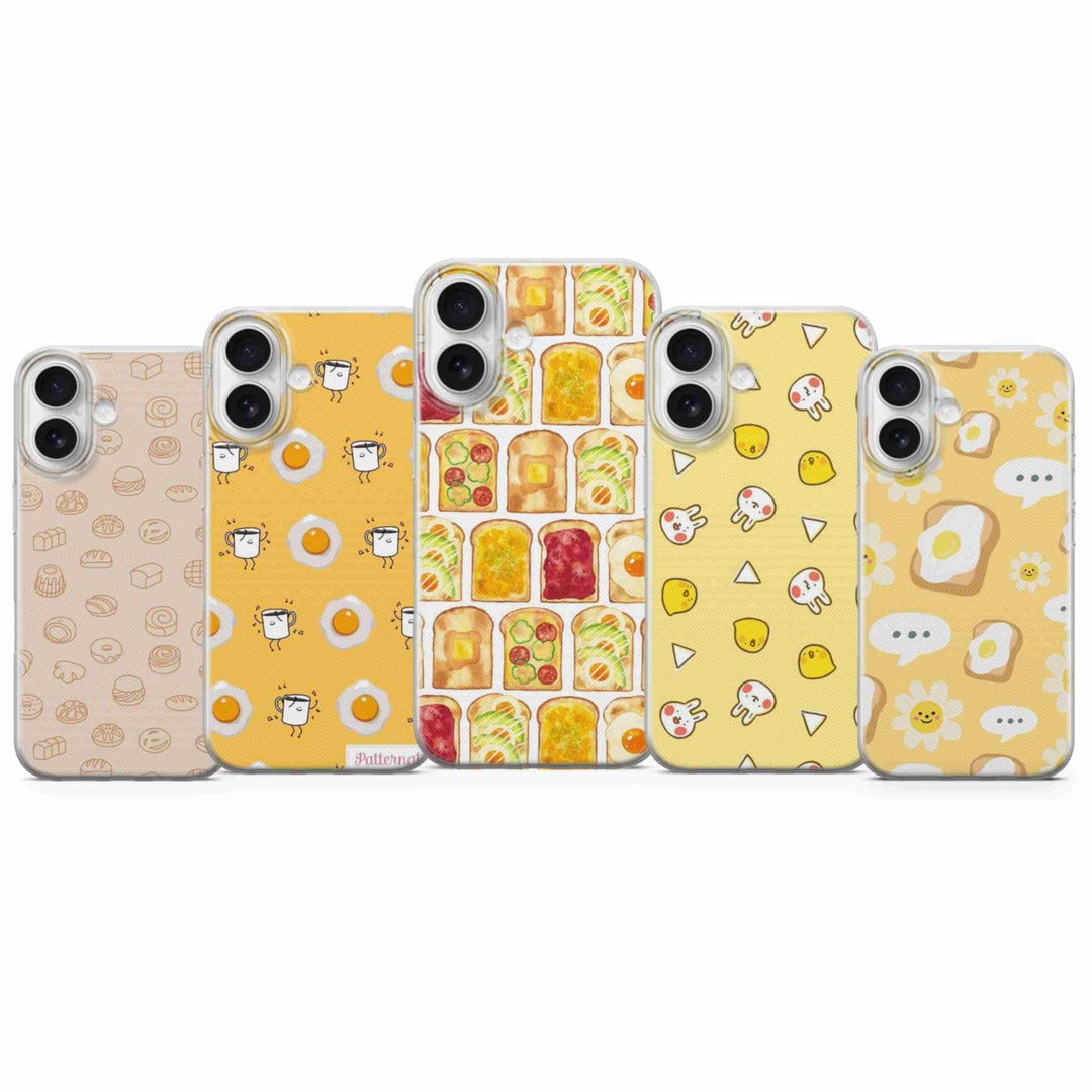 Smiley Toast Case for iPhone 17 Pro Max, 16, 15 Plus, 14, 13, 12, XR ...