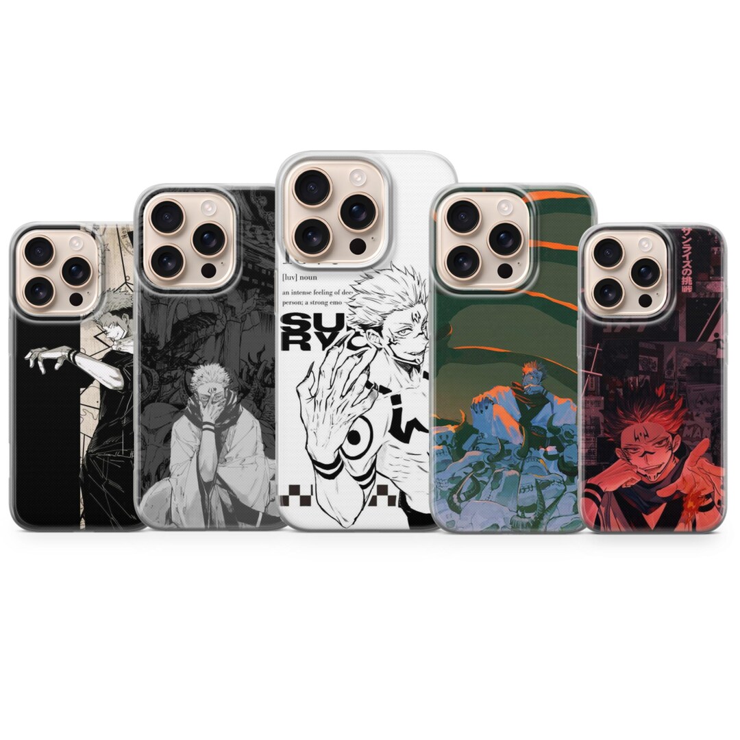 Sukuna Phone Case | Jujutsu Kaisen Anime Case for iPhone 17 Air 16e Pro ...