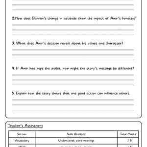 Fun Reading Comprehension Worksheets for Primary 5 & 6 | Malaysian ...