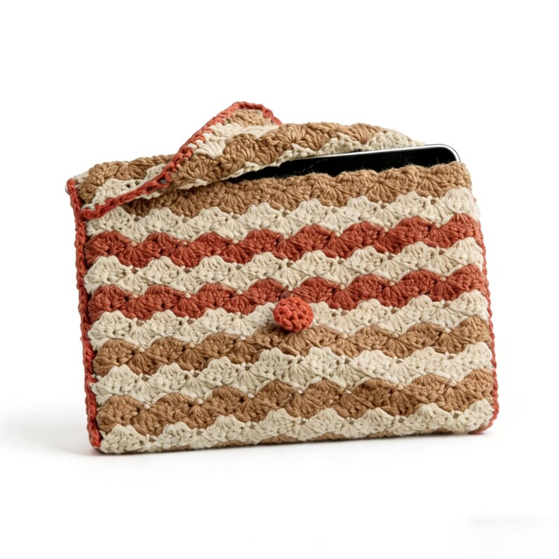 Retro Modern Tablet Cozy Crochet Pattern | Instant PDF Download - Etsy