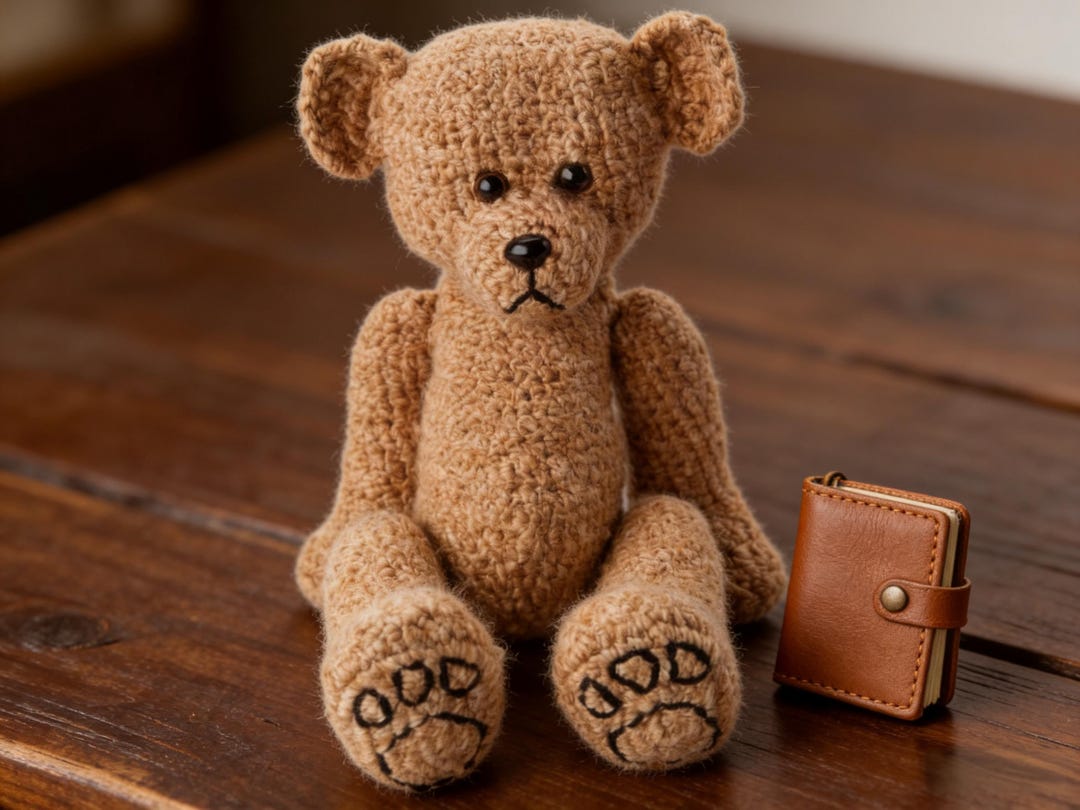 Wuv You Bear Crochet Pattern PDF, Easy Comfort Plush Toy, Amigurumi ...