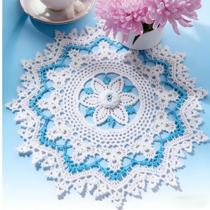 Irish Mystique Doily Crochet Pattern | Challenging PDF Instant Download ...