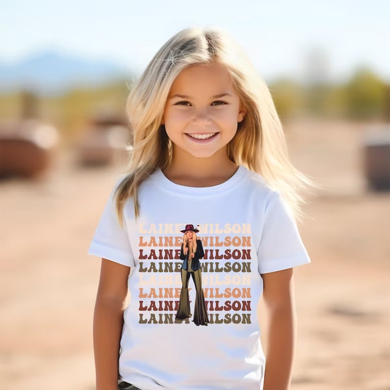 Lainey Wilson Youth Tee Girls Lainey T-shirt Comfort Colors - Etsy