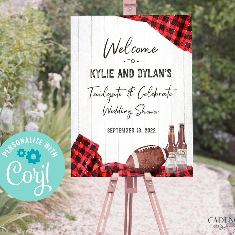 Football Welcome Sign - Etsy