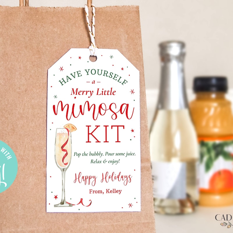 Mimosa Bar Labels - Etsy