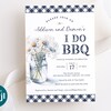 Invitation for BBQ Couples Shower in Backyard I Do BBQ Shower ...