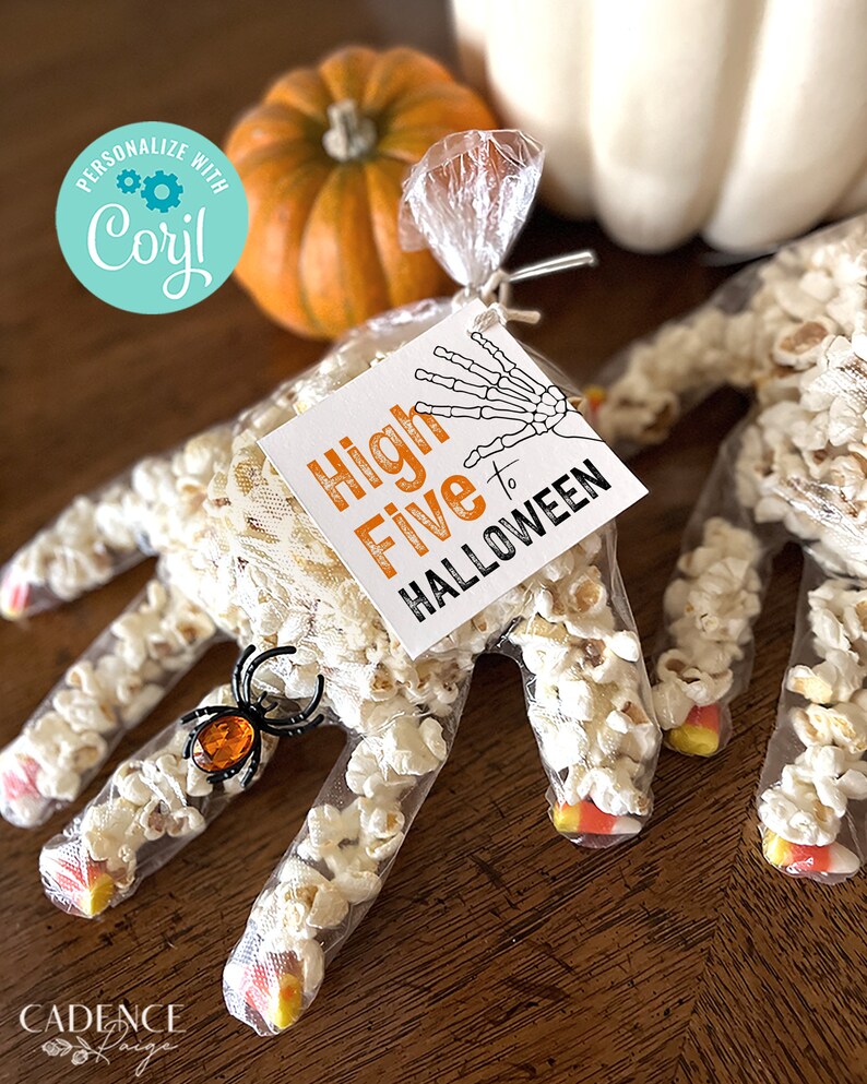 Halloween Treat Tags Printable Halloween Gift Tags Funny - Etsy