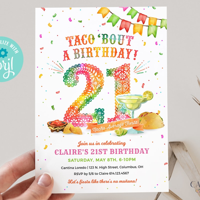 Fiesta Invite - Etsy