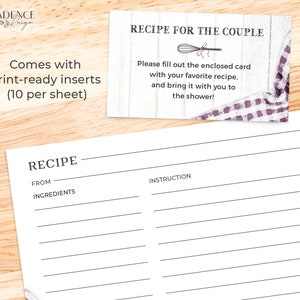 BBQ Recipe Cards I Do BBQ Recipe Cards Matching Purple - Etsy