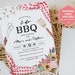 BBQ Recipe Cards, I Do BBQ Recipe Cards, Matching Bbq Recipe Cards, BBQ ...
