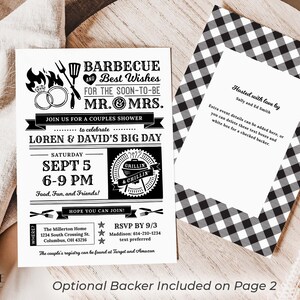 BBQ Couples Shower Invitation, I Do BBQ Invitation, Digital Wedding ...