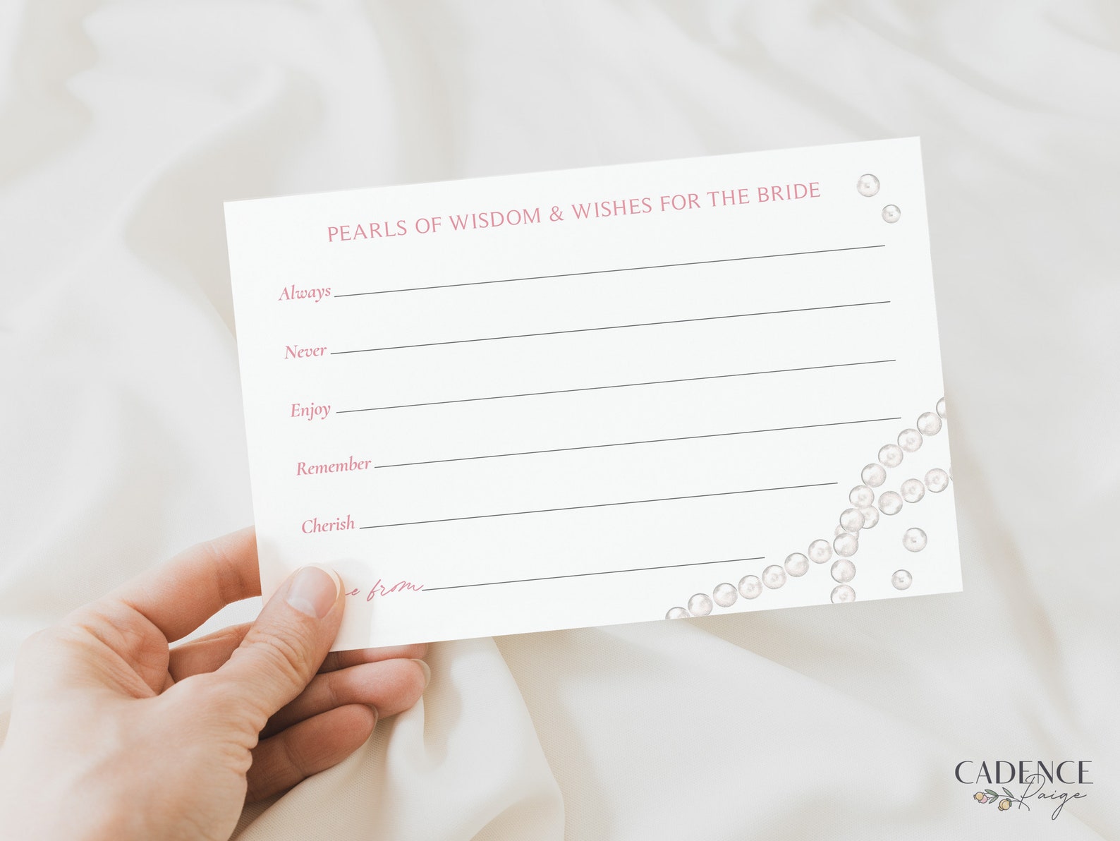 Pearls of Wisdom Signs for Advice and Wishes Signs Petals Pearls and ...