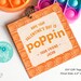 Valentine's Day Pop It Tags, Classroom Valentines, Printable Pop It ...