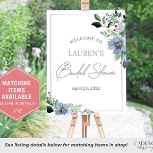 Printable Water Bottle Labels With Blue Flowers Water Bottle Label ...