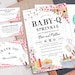 Baby-q Sprinkle Invitation, BBQ Baby Sprinkle Invitation, Coed Baby ...