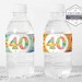 Printable Water Bottle Labels Fiesta Water Bottle Labels - Etsy
