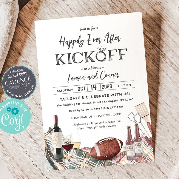 Football Wedding - Etsy