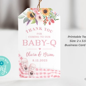 Pink Baby-q Shower Bundle, Pink Babyq Decorations, Girl Babyq Shower ...