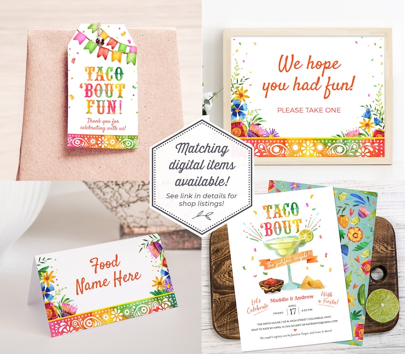 Fiesta Party Signs, Fiesta Florals, 1st Birthday Fiesta Sign, Taco ...