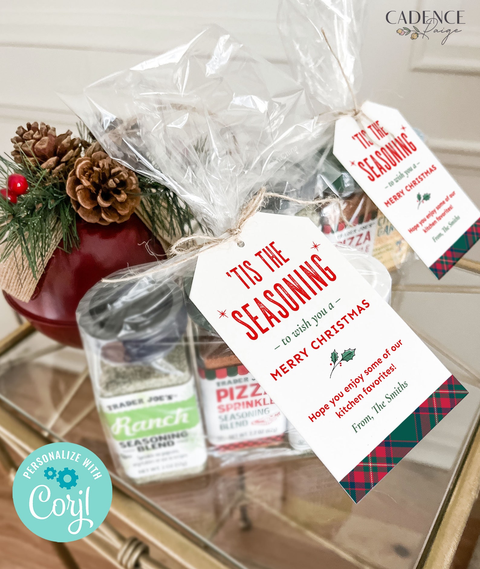 Spice Gift Tags, Homemade Spice Gift Tag, Seasoning Gift Tag, Food Gift ...