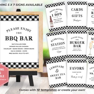 I Do BBQ Welcome Sign, I Do BBQ Reception Sign, Bbq Welcome Poster ...