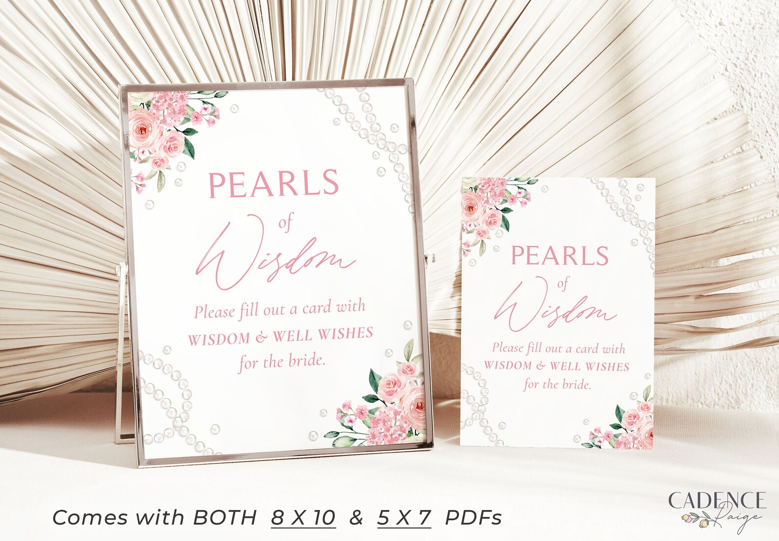 Pearls of Wisdom Signs for Advice and Wishes Signs Petals Pearls and ...