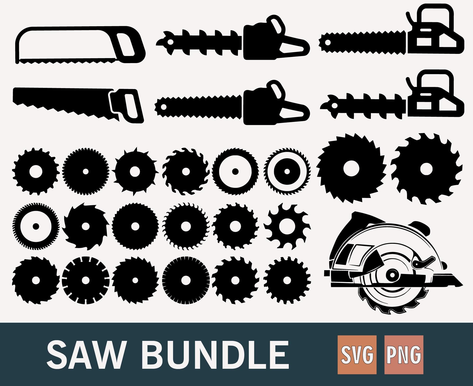 Saw Blade Svg Saw Svg Chain Saw Svg Hand Saw Svg Saw Cut Files Circular ...