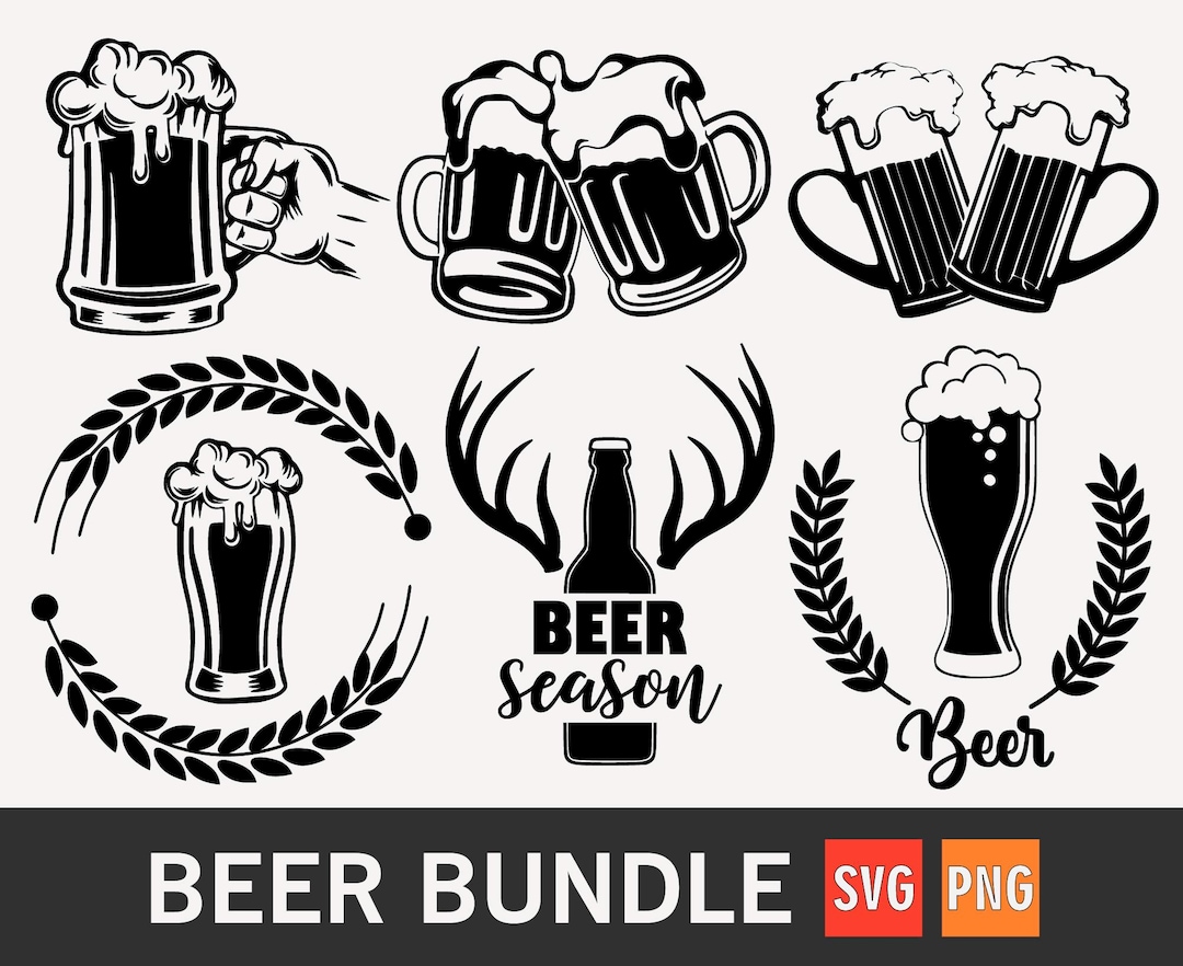 Beer Svg Funny Beer Svg Beer Svg Bundle Beers Bottles Svg Beer Cut File ...