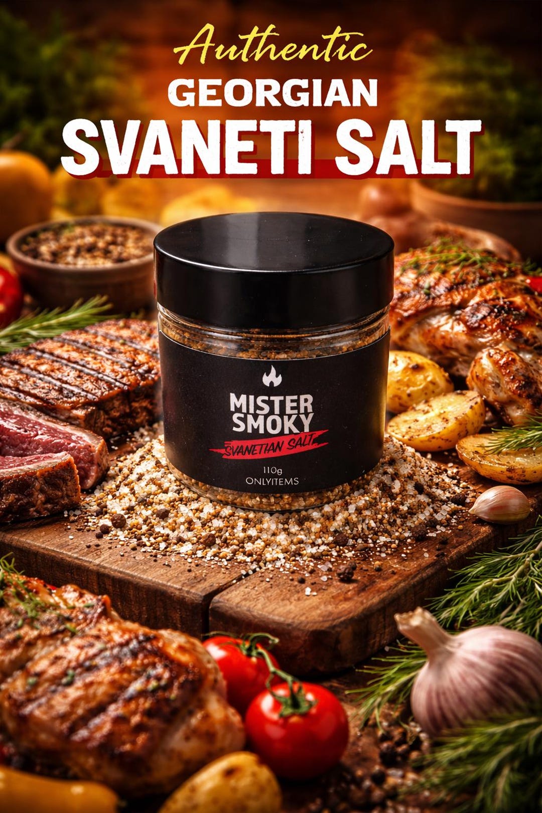 Authentic Georgian Svaneti Salt for Meat & Vegetables - Etsy