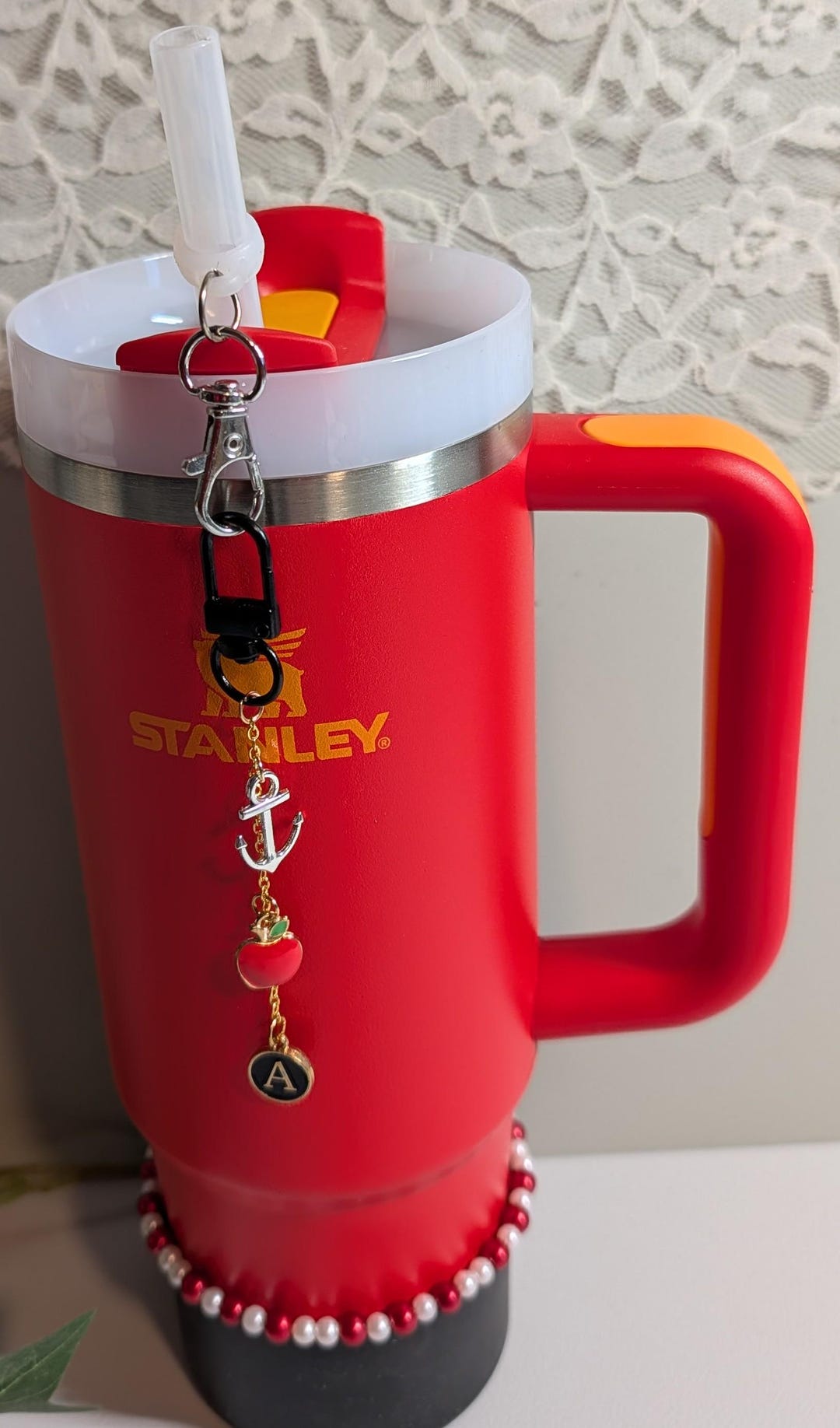 Straw Charm Clips: Stanley Tumbler Decoration (set of 2) - Etsy