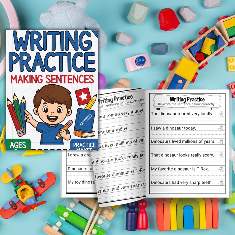 Printable Sentence Writing Worksheets, Write the Sentence Worksheets ...
