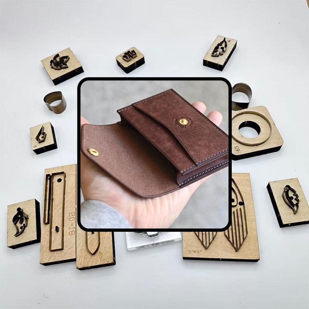 The Cutting Molds for the Genuine Leather Cardholder and the Business ...
